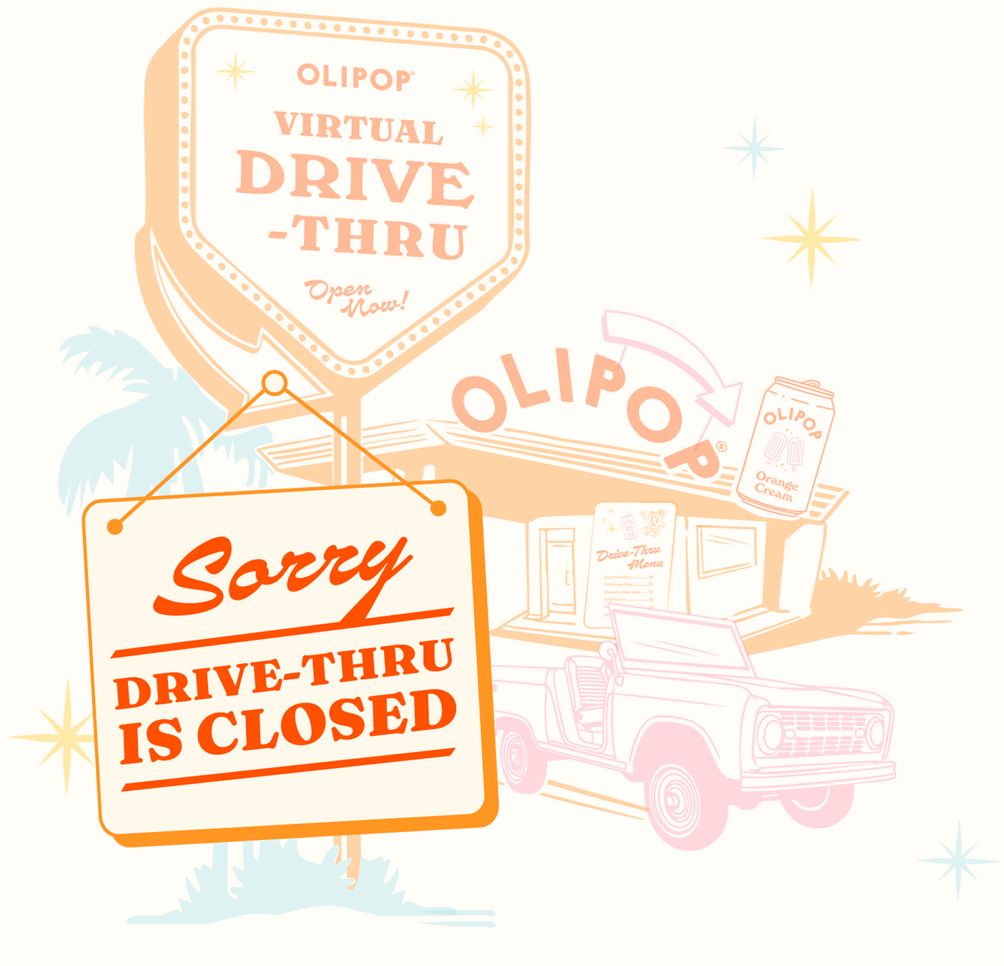 OLIPOP Virtual Drive Thru