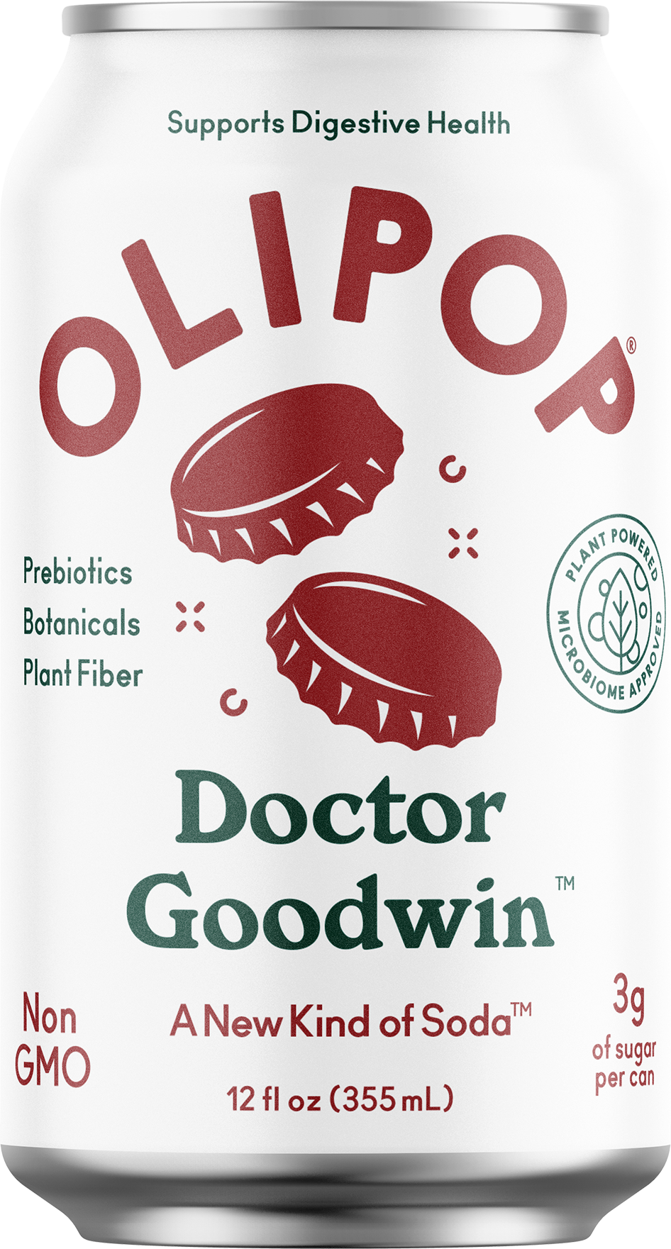 Doctor Goodwin Prebiotic Soda 12-Pack | OLIPOP